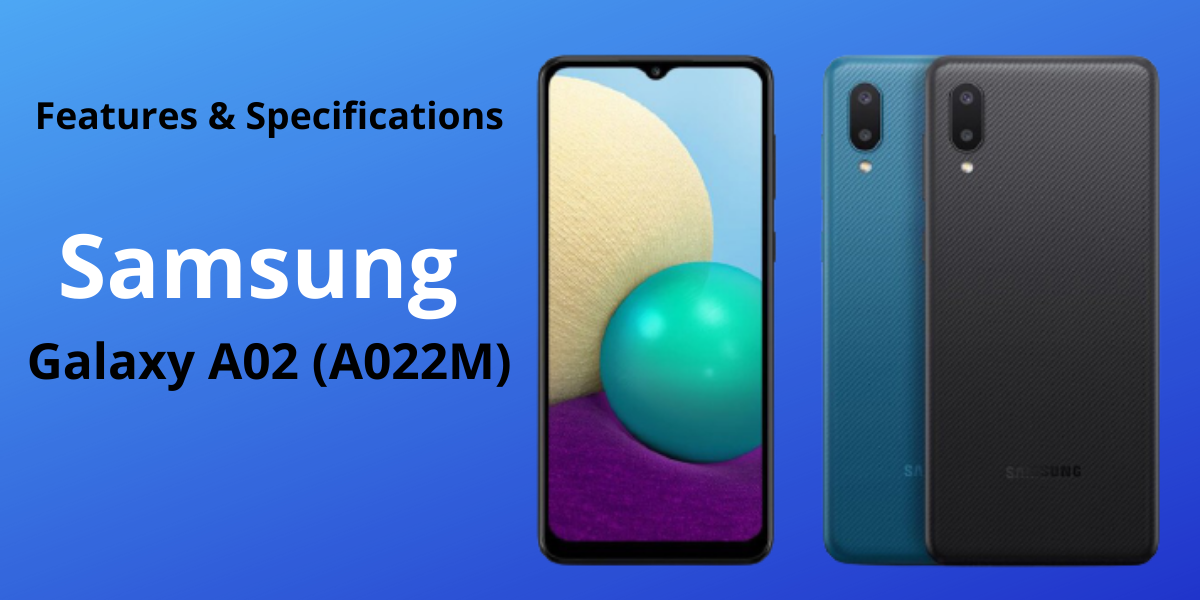 Features & Specifications: Samsung Galaxy A02 (A022M) — Wireless Place