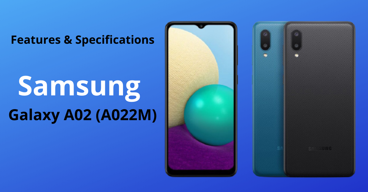 Features & Specifications: Samsung Galaxy A02 (A022M) — Wireless Place