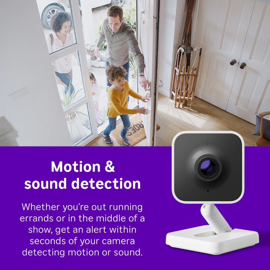 Roku Indoor Camera SE Home Security White (NEW) — Wireless Place